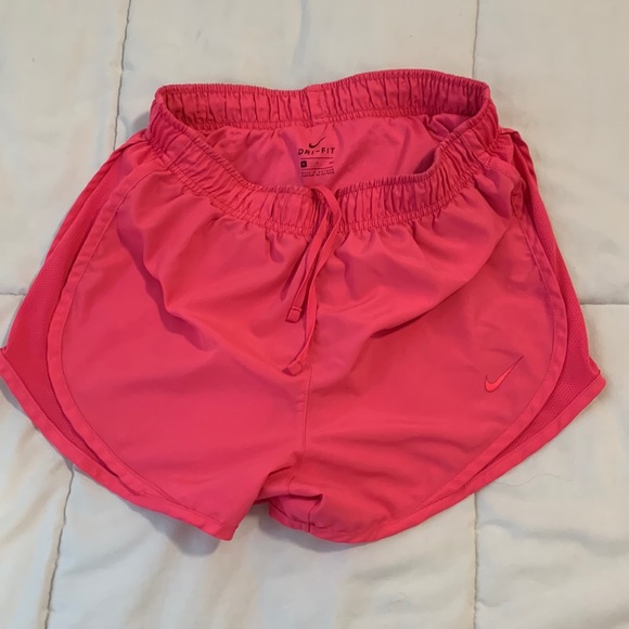 Nike | Shorts | Neon Hot Pink Nike Shorts | Poshmark